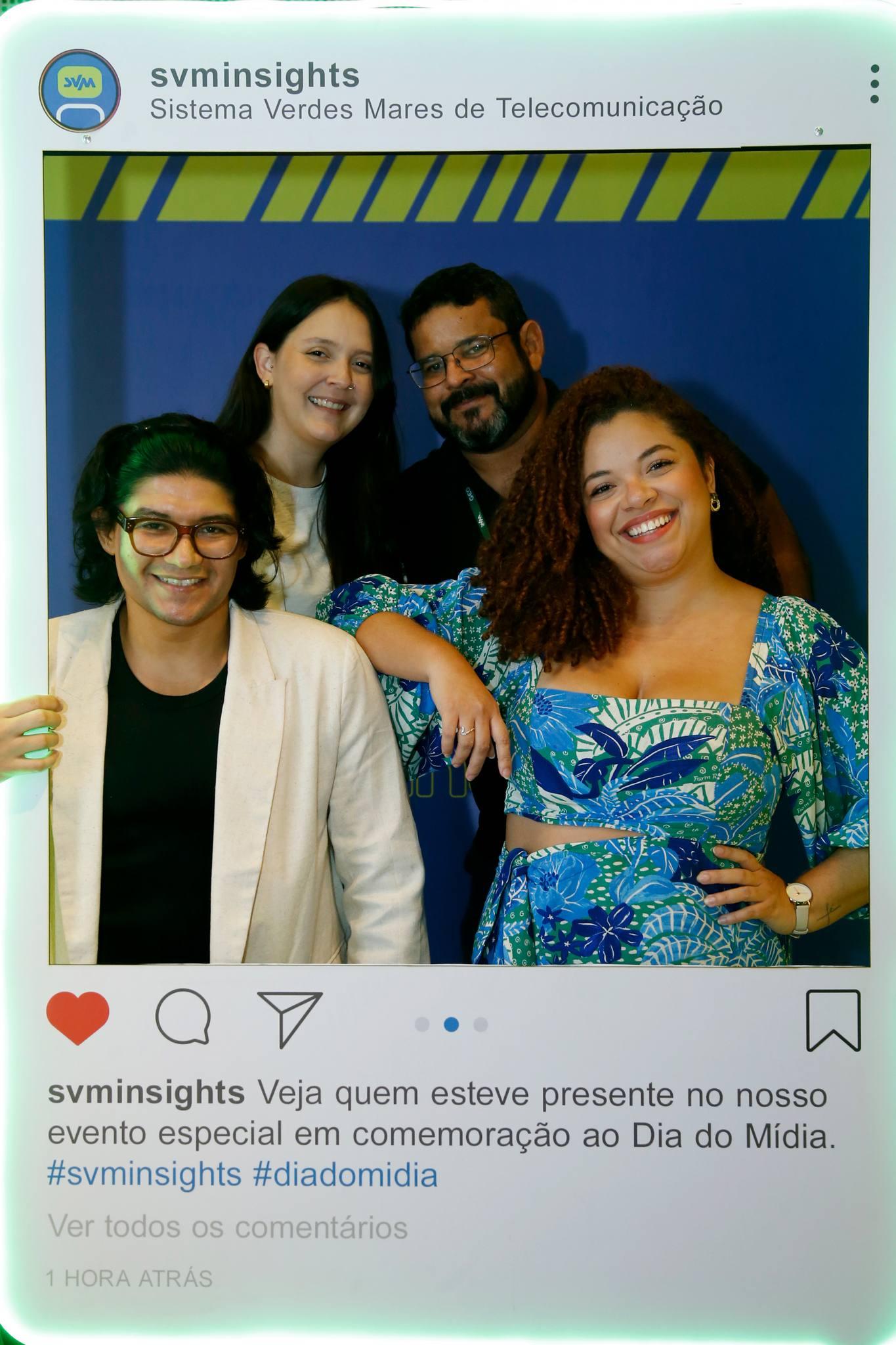 CAPTEI: SVM Insights celebra o Dia do Mídia - Jeritza Gurgel - Diário do Nordeste